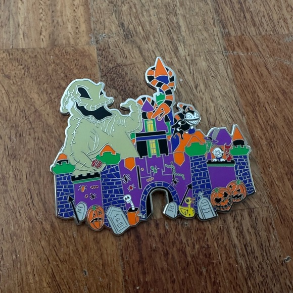 Disney | Other | Oogie Boogie Disney Jumbo Fantasy Pin Brand New | Poshmark
